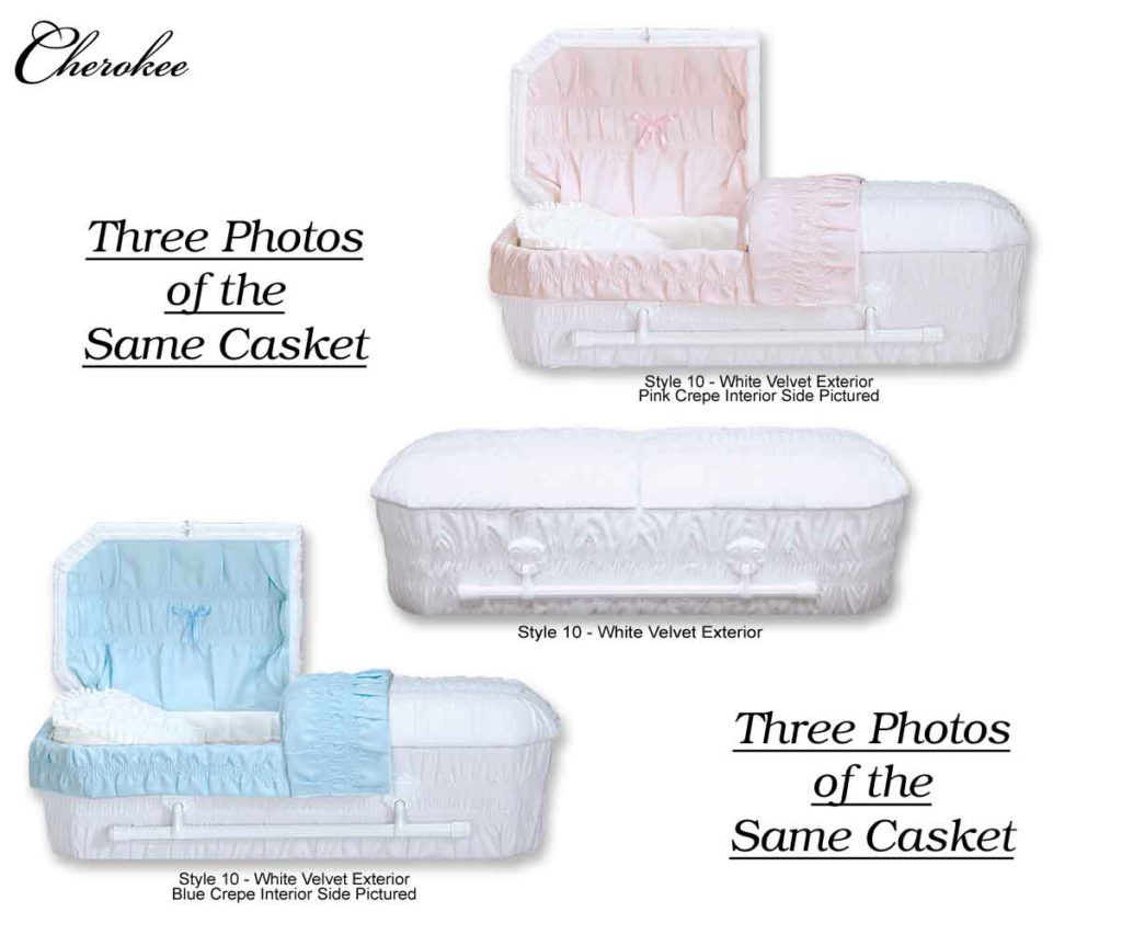 Style 10 - Reversible - Cherokee Child Caskets & Supplies