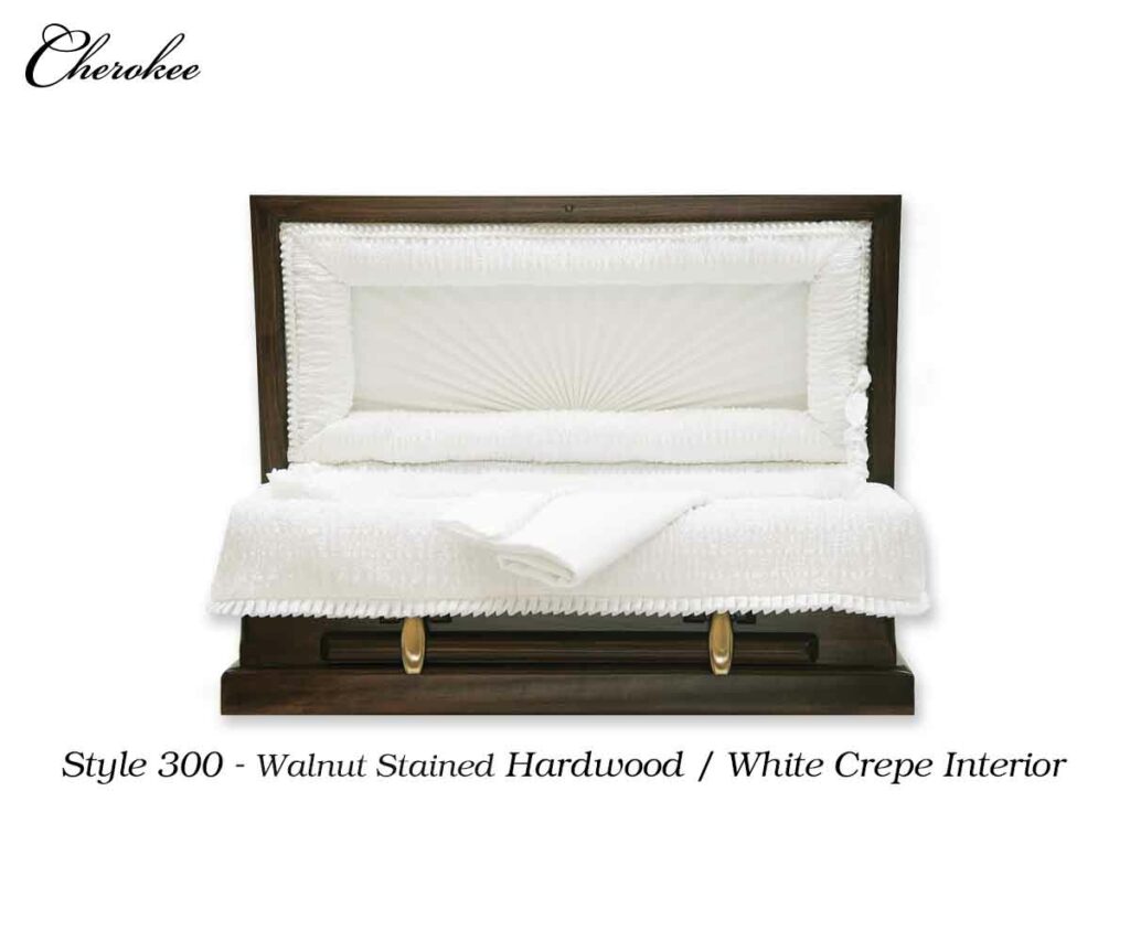 Style 300 - Hardwood - Cherokee Child Caskets & Supplies