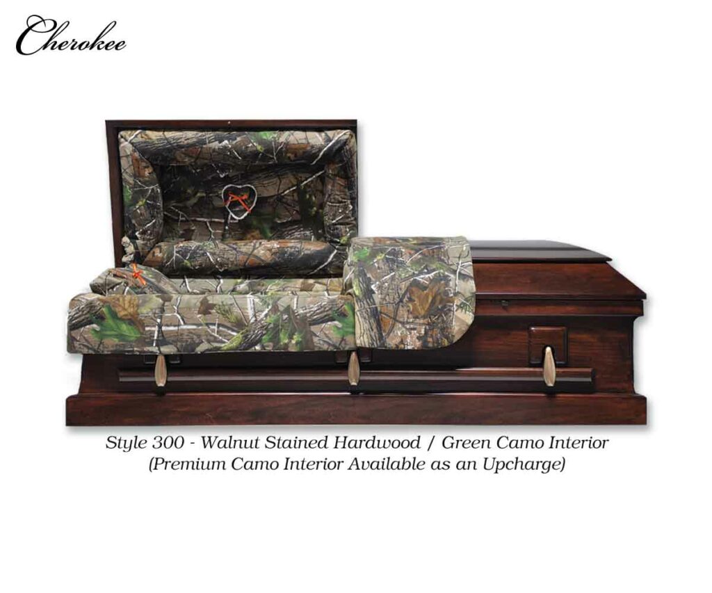 Style 300 - Hardwood - Cherokee Child Caskets & Supplies