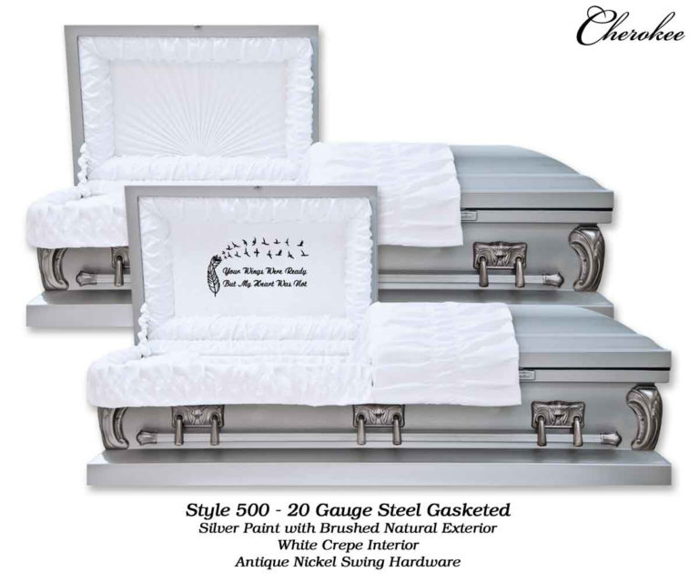 Style 500 - Cherokee Child Caskets & Supplies