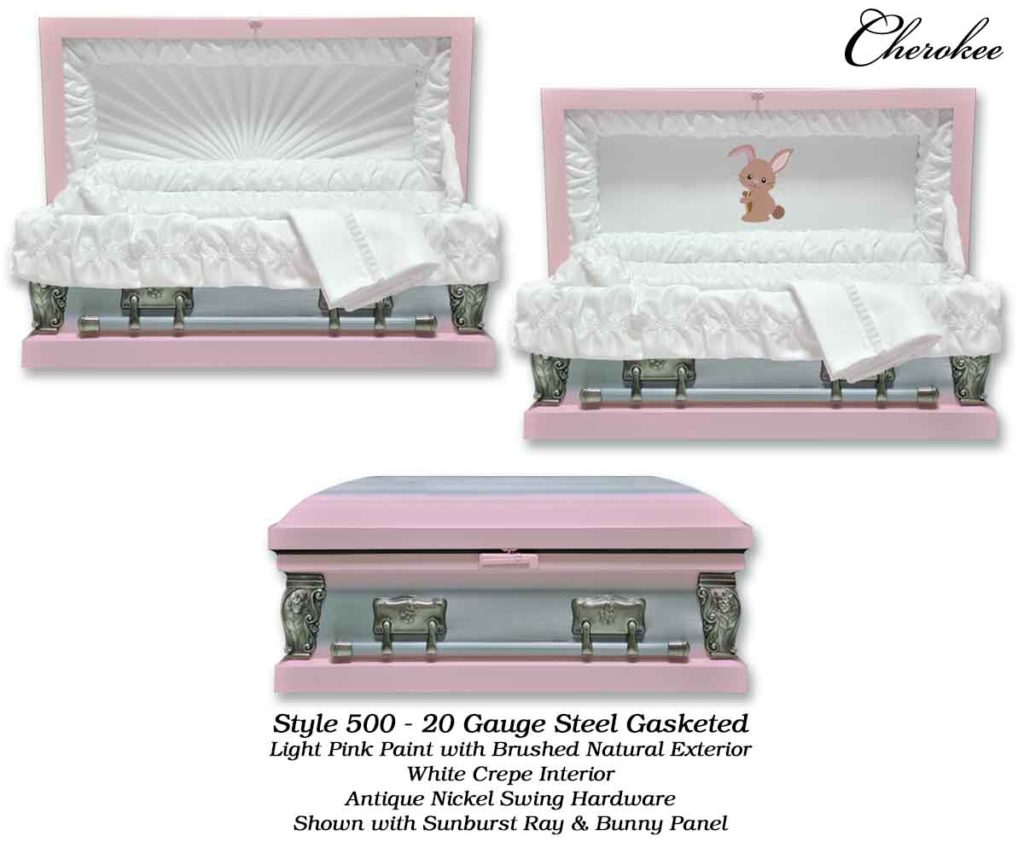 Style 500 - Cherokee Child Caskets & Supplies