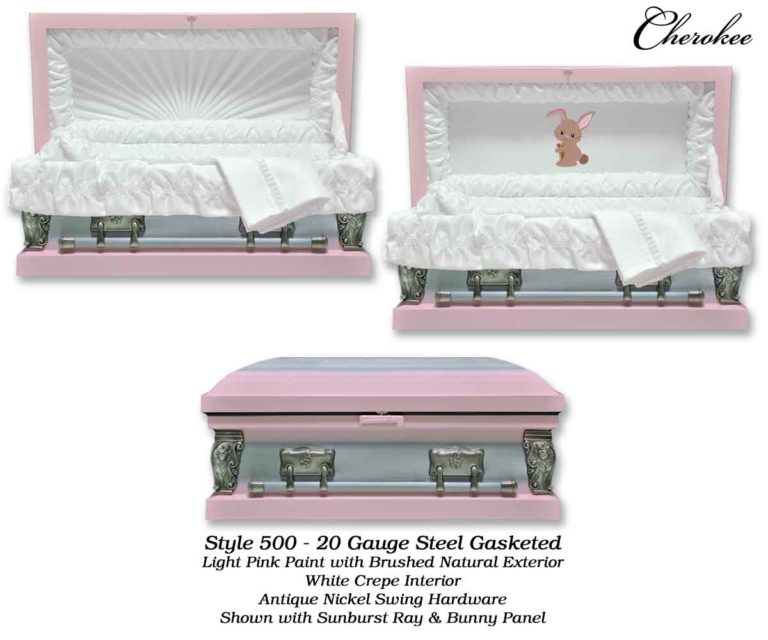 Style 500 - Cherokee Child Caskets & Supplies