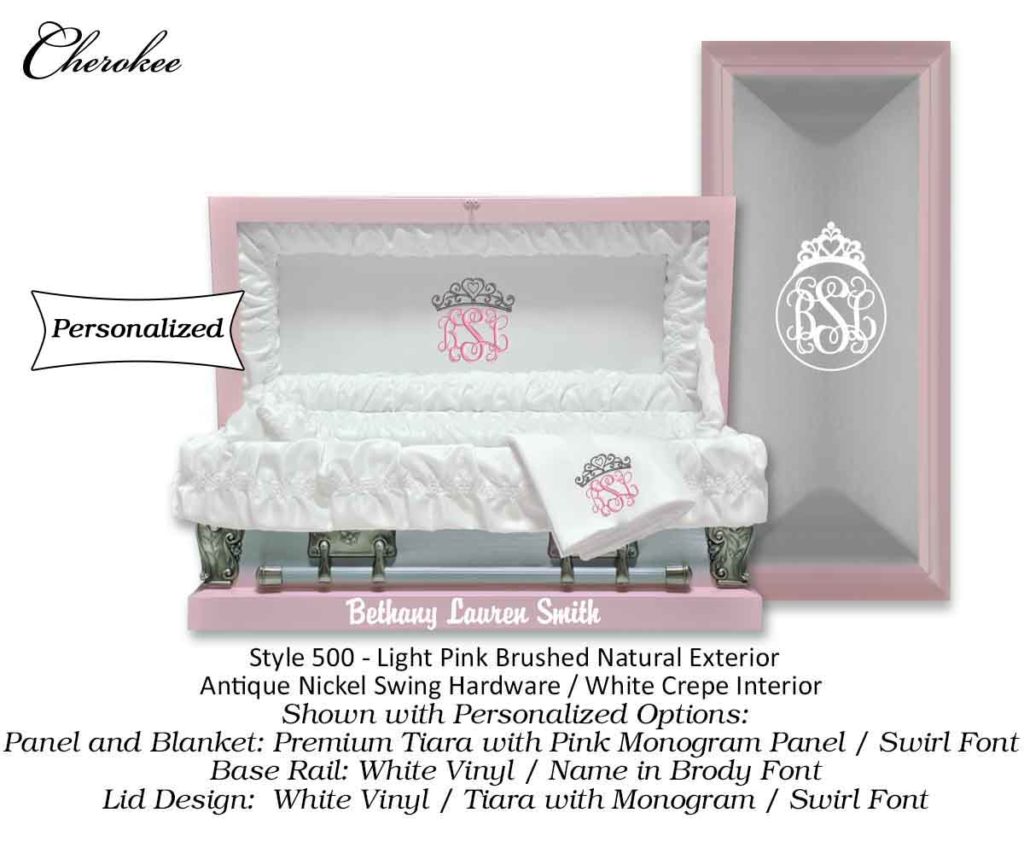 Style 500 - Cherokee Child Caskets & Supplies