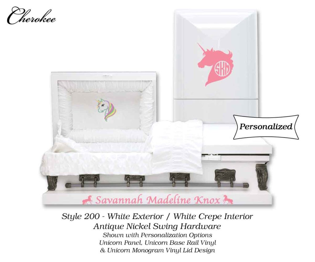 Style 200 - Cherokee Child Caskets & Supplies