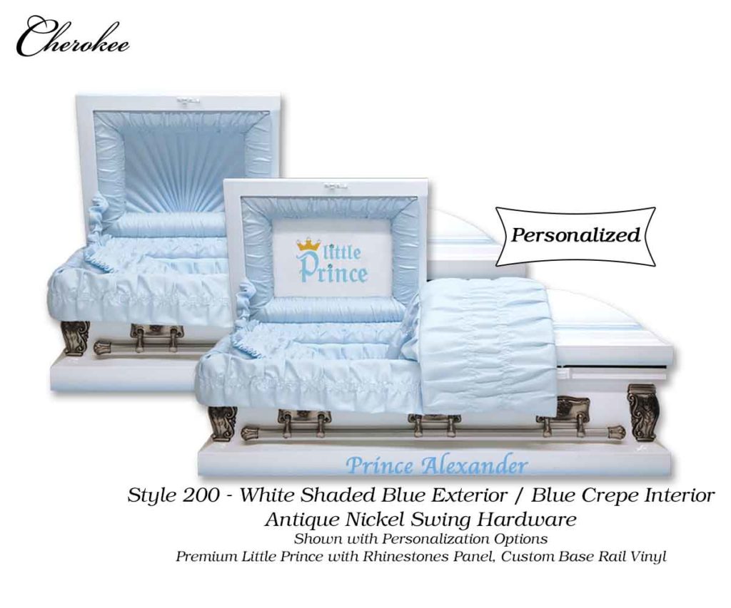 Style 200 - Cherokee Child Caskets & Supplies