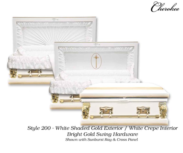Style 200 - Cherokee Child Caskets & Supplies
