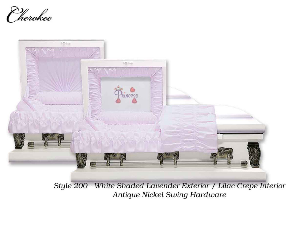 Style 200 - Cherokee Child Caskets & Supplies